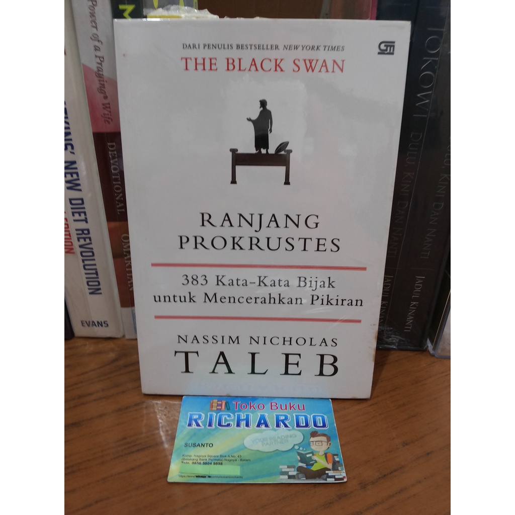 Jual Buku Ranjang Prokrustes --- Nassim Nicholas Taleb | Shopee Indonesia