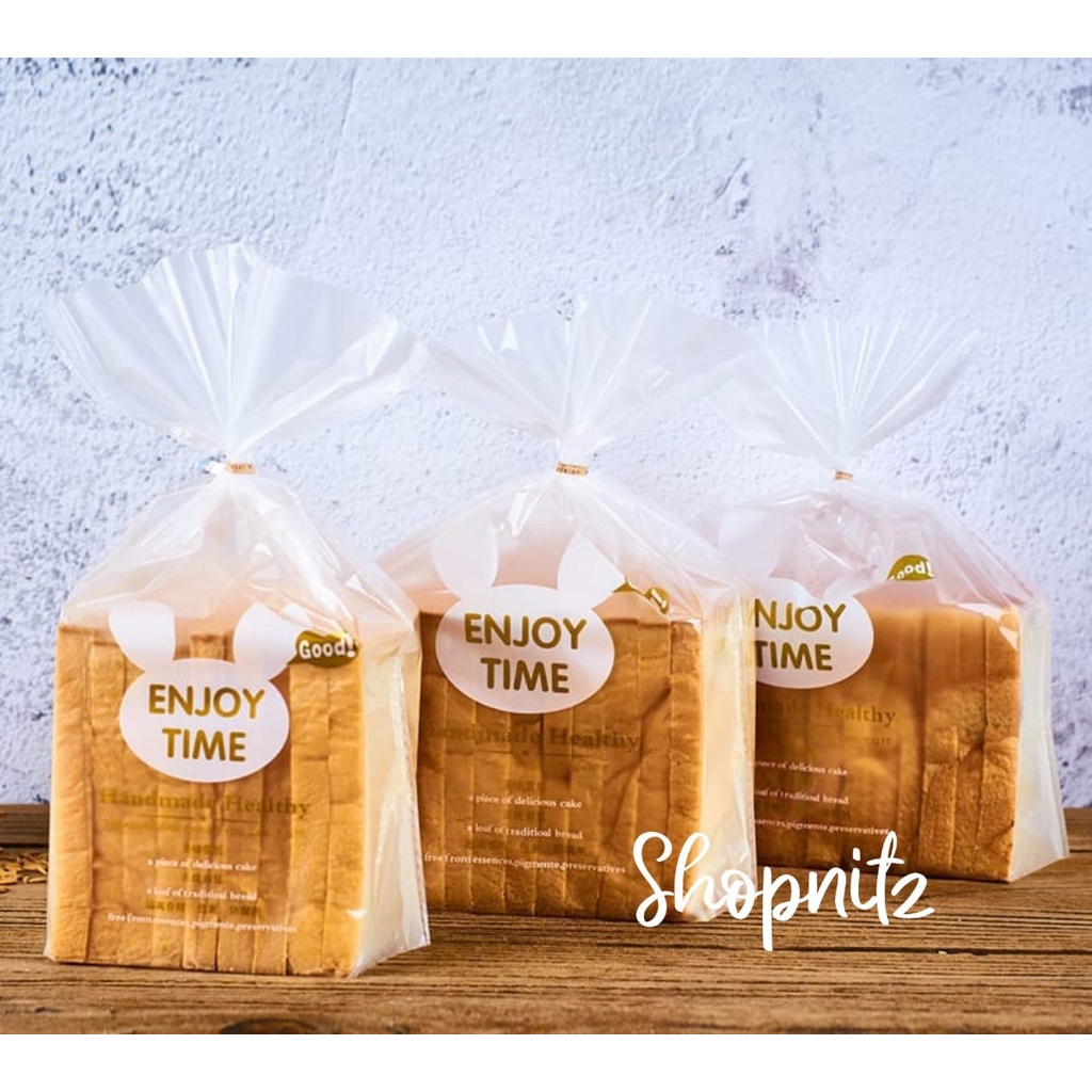 Jual Plastik Roti Tawar Roti Sobek Plastik Opp Roti Sobek Plastik Kue ...