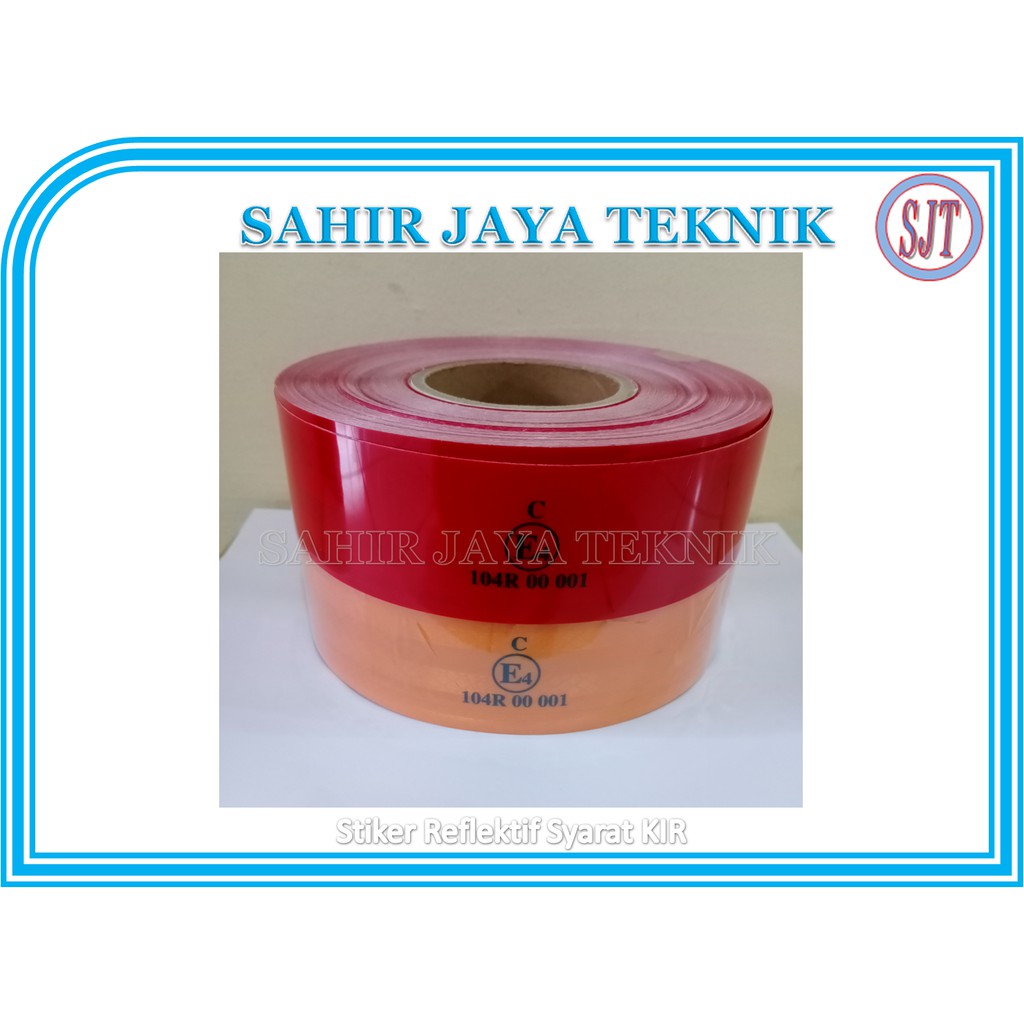 Jual Sticker pemantul cahaya KIR Dishub / reflektif stiker /stiker ...