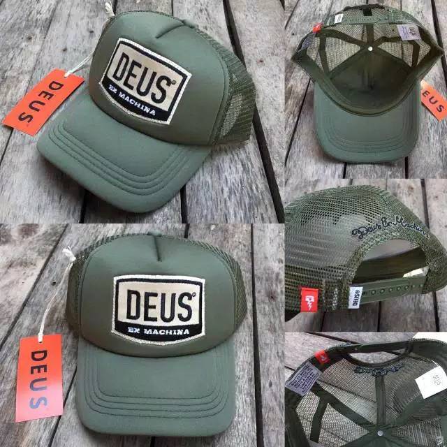 Jual Topi pria Topi Deus Ex Machina Baylands Trucker Topi Jaring Topi ...