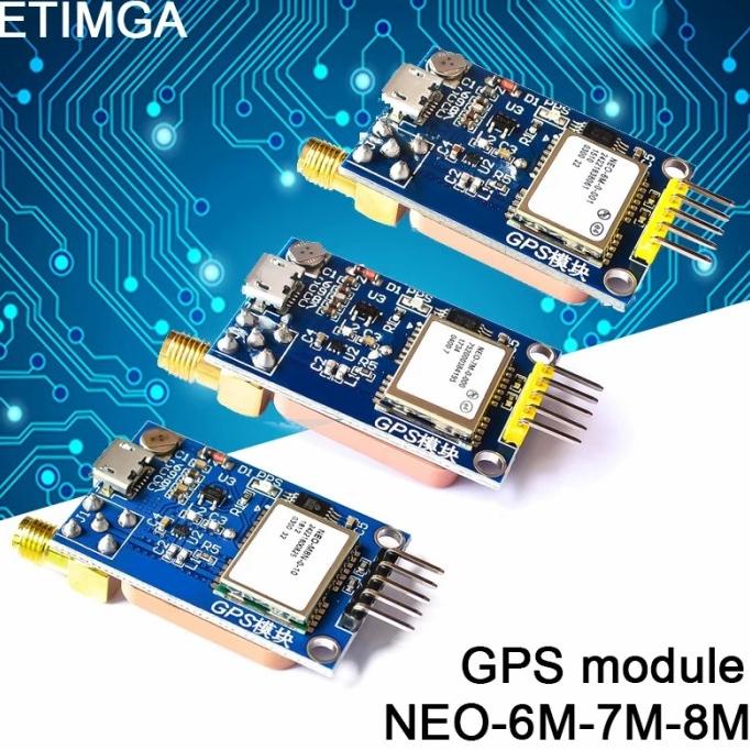 Jual ORIGINAL - Module GPS Ublox Neo-8N V2 Neo 8M Micro USB double ...