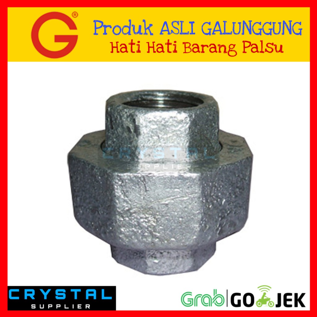 Jual WATER MUR GALVANIS BESI 5" G BRAND DRAT BSPT / MOER MOOR | Shopee ...