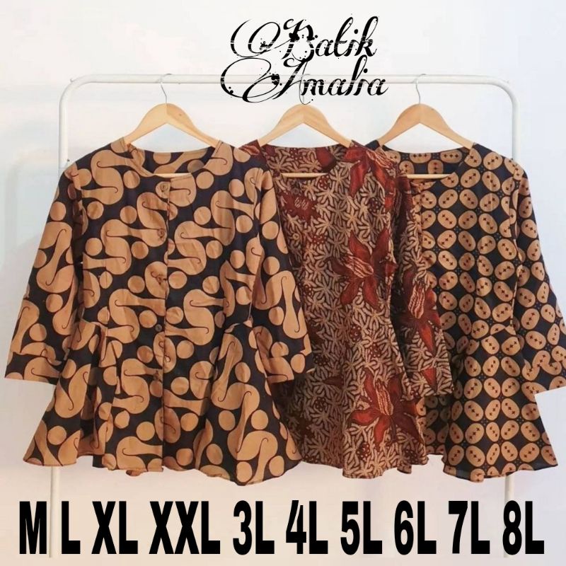 Jual Batik jumbo BIG SIZE JUMBO XXL XXXL 3L 4L 5L MURAH BATIK JUMBO ...