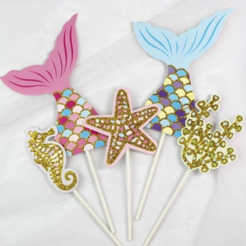 Jual Topper Mermaid Putri Duyung Hiasan Cake Kue Ulang Tahun Ultah ...