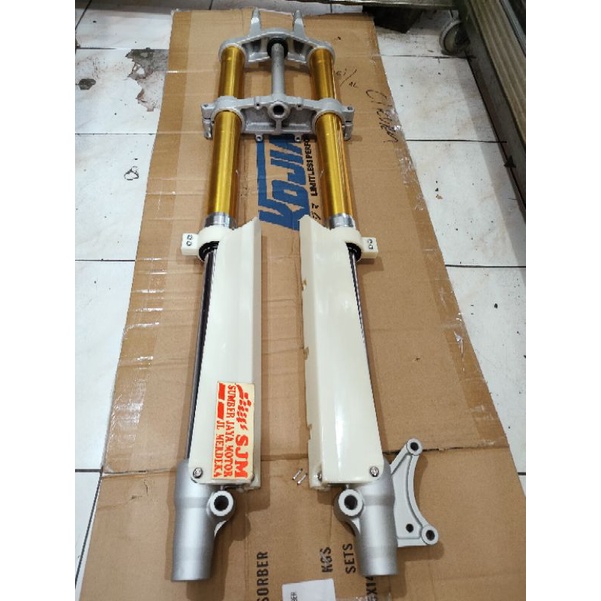 Jual Shock depan USD Up Side Down KLX 150 D-Tracker cross Trail dll | Shopee Indonesia