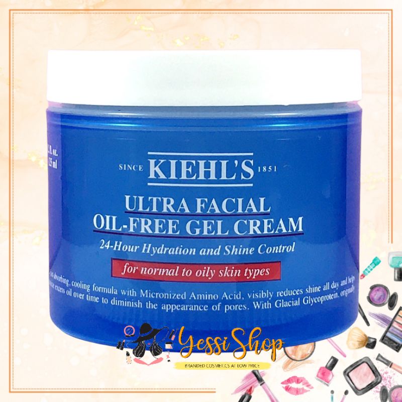 Jual Kiehls Ultra Facial Oil Free Gel Cream 125ml For Normal To Oily