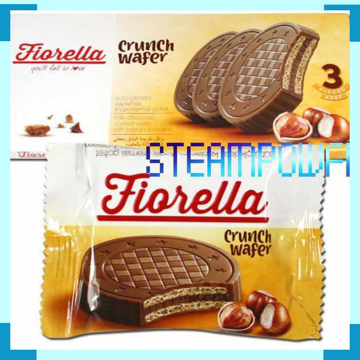 Jual Fiorella Wafer Chocolate Biscuit Snack Import Biskuit Coklat Wafer ...
