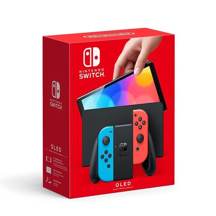 Jual Nintendo Switch Oled Cfw Full Game Console White Neon Shopee