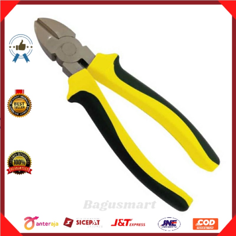 Jual Krisbow Tang Potong Diagonal 15 Cm - Kuning/tang potong serbaguna ...