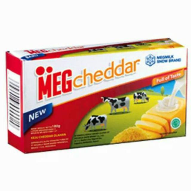Jual Meg Cheddar Cheese (merah) - 170Gr | Shopee Indonesia