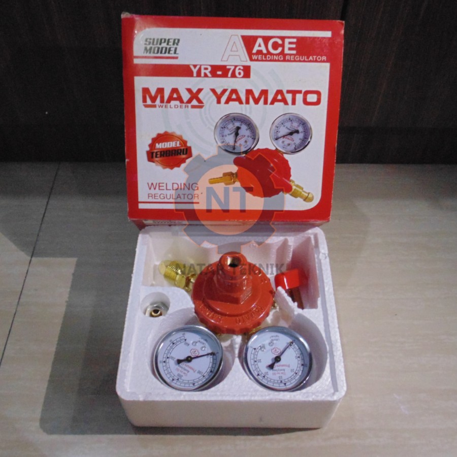 Jual Regulator Las Tabung gas Elpiji MAX YAMATO | Shopee Indonesia