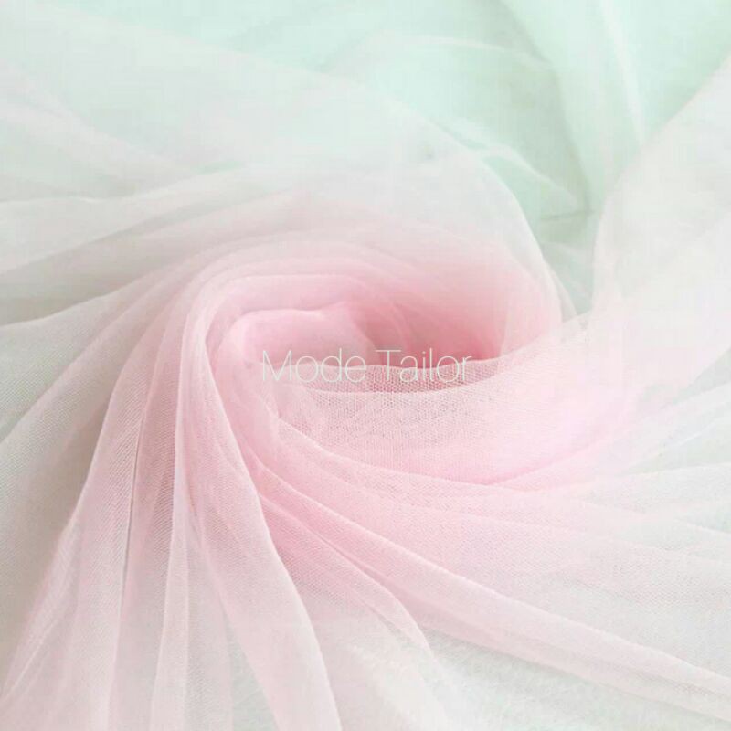 Jual Kain Tile / Kain Tulle untuk Souvenir BAHAN KASAR harga per 0.5 m ...