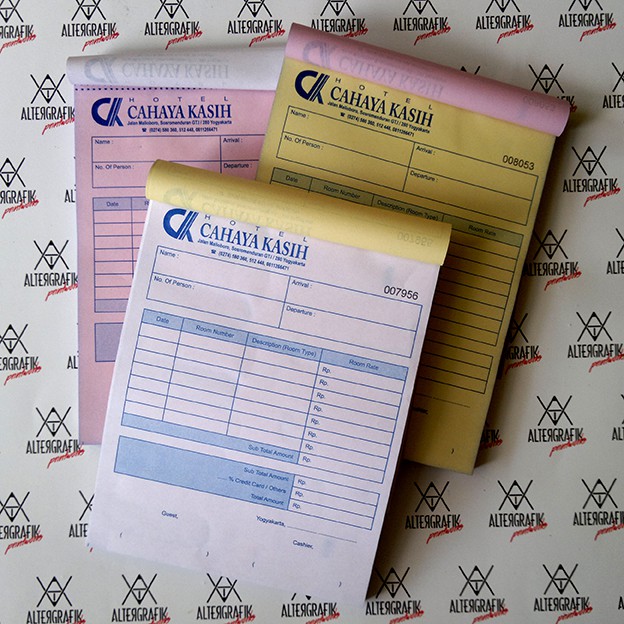 Jual Cetak Nota 3 Rangkap + Nomor Nota | Shopee Indonesia