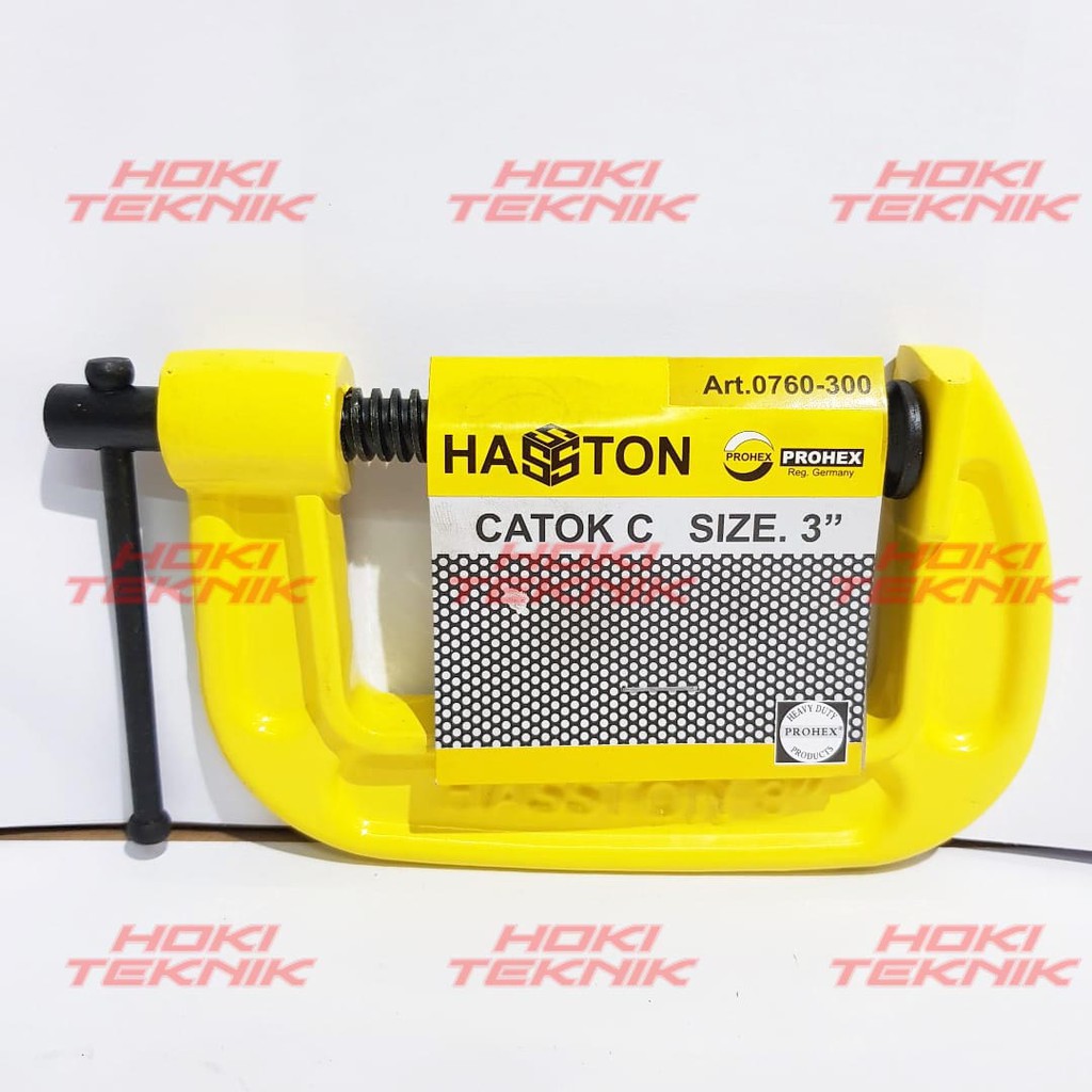 Jual Klem C Ukuran 3 inch Hasston Clamp C | Shopee Indonesia