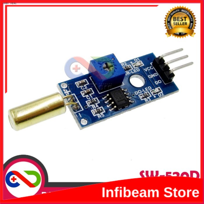 Jual CNC SW-520D SW520D ANGLE TILT KEMIRINGAN 3 PIN SWITCH SENSOR ...