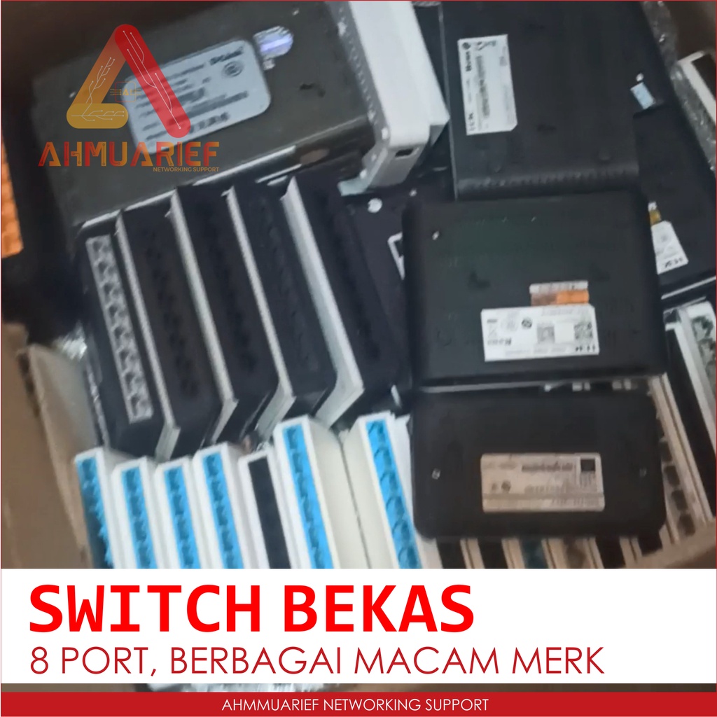 Jual Switch Hub 8 Port Ethernet Unmanaged Desktop Switch Internet 10 ...
