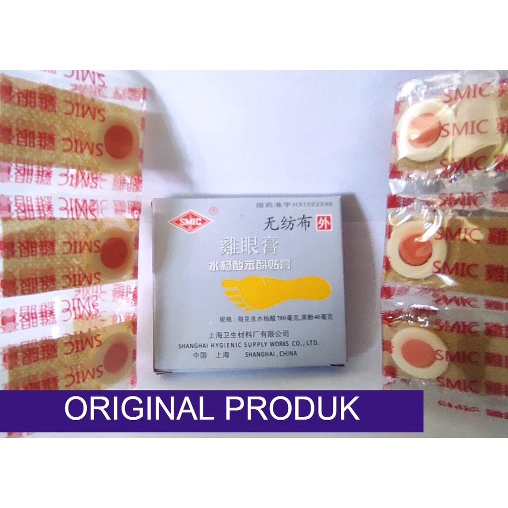 Jual Obat Kutil Mata Ikan Kapalan Plester Mata Ikan Ji Yan Gao | Shopee ...