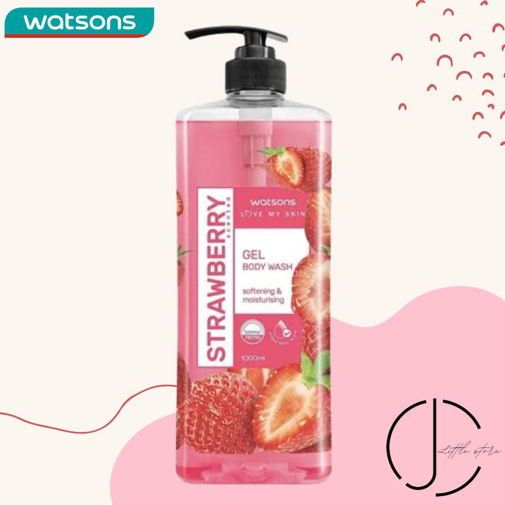 Jual Body Wash Watsons Scented 1000ml / WATSONS BODY WASH | Shopee ...