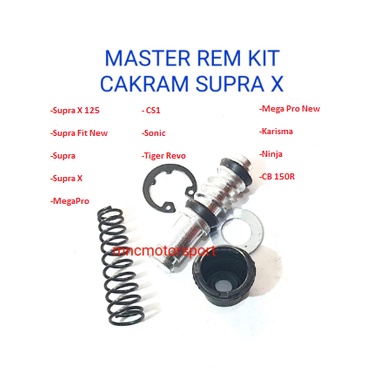 Jual ISI MASTER REM KIT CAKRAM SUPRA X LAMA KARISMA NINJA KARISMA SONIC ...