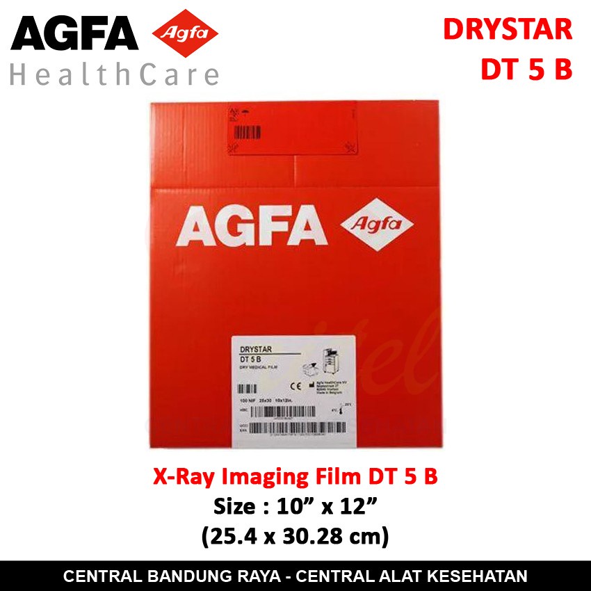 Jual AGFA imaging Film X-Ray / Rontgen Radiologi DT5B | 10 x 12 inch ...