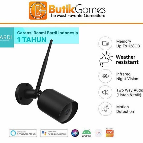 Jual Kamera Camera CCTV BARDI Smart Outdoor Static IP Camera Wireless ...