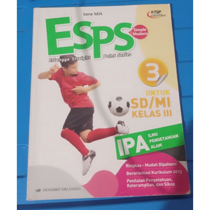 Jual Buku Bekas IPA ESPS Erlangga Kelas 3 SD | Shopee Indonesia