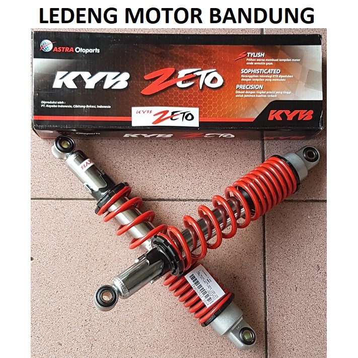Jual ZT5050 Shockbreaker KYB Zeto Supra-X Karisma Revo Blade Kayaba 340mm | Shopee Indonesia