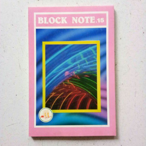 Jual Block Note AA 14 X 21 CM Garis 80 Lembar / Note Pad / Memo / Buku ...