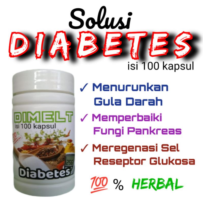 Jual Obat Kencing Manis Diabetes 100% Herbal tanpa bahan kimia | Shopee ...