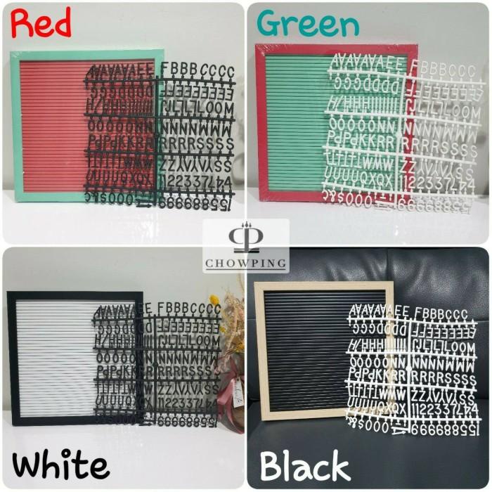 Jual Nov | Papan Huruf / Diy Changeable Letter Board Dekorasi Rumah ...