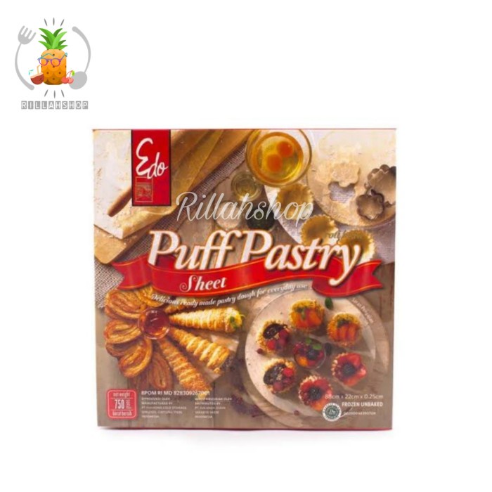 Jual Edo Puff Pastry Sheet (750g) | Shopee Indonesia