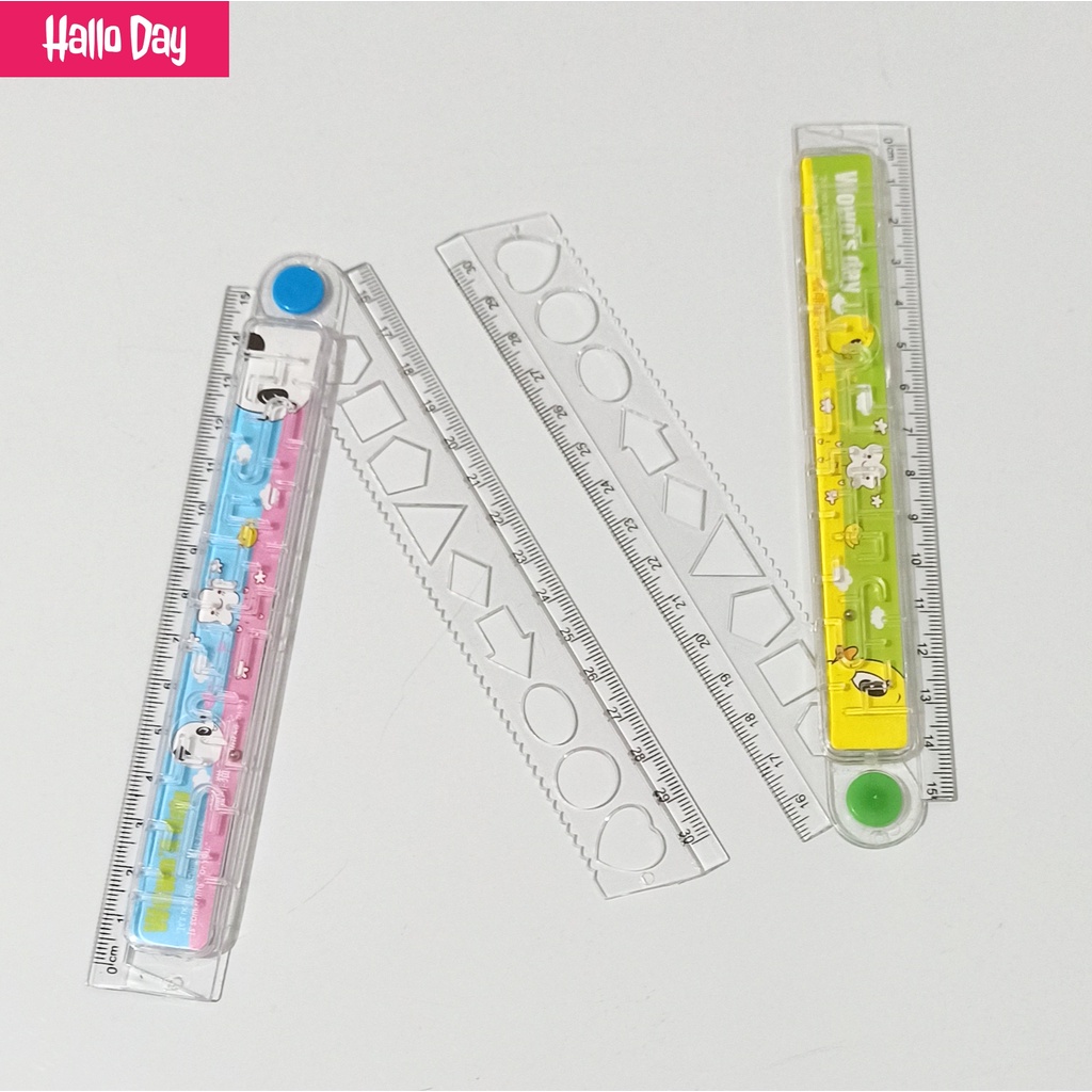 Jual HD Penggaris Lipat 30cm Penggaris Plastik / Garisan / Pengaris ...