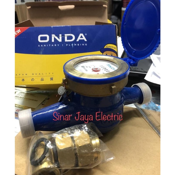 Jual Meteran Air / Water Meter / Flow Meter Uk 3/4 Merk Onda + Tera Bmg ...