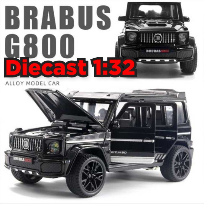 Jual DIECAST MINIATUR MOBIL BRABUS SKALA 1:32 PANJANG 16 CM BODY BESI ...