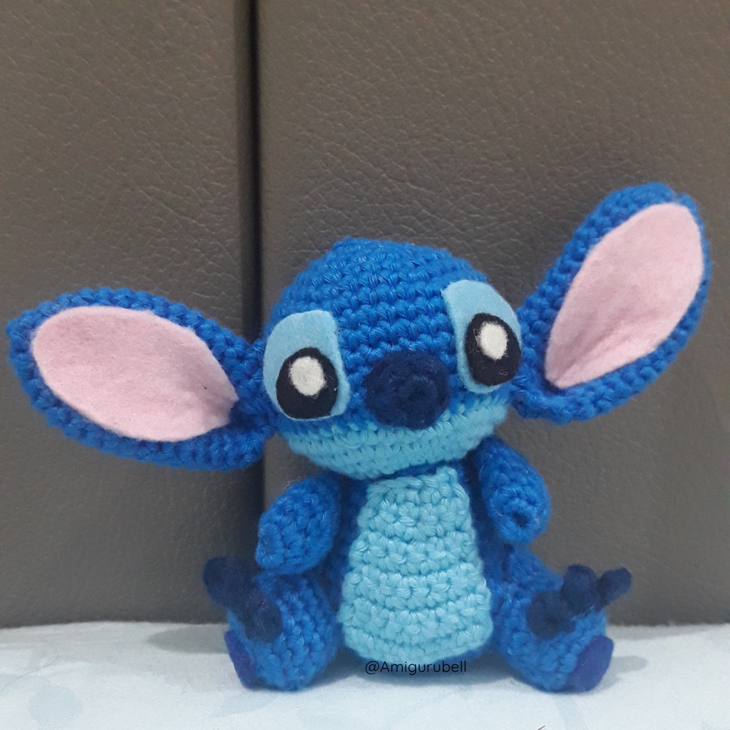 Jual Boneka Rajut / Gantungan Kunci Disney Stitch (Lilo and Stitch ...