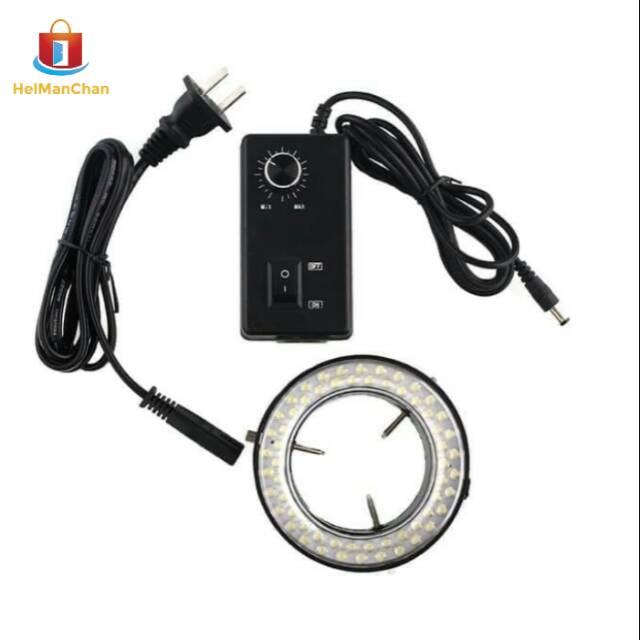 Jual LAMPU MICROSCOPE KJ-P800 BLACK 56 LED 72045 | Shopee Indonesia