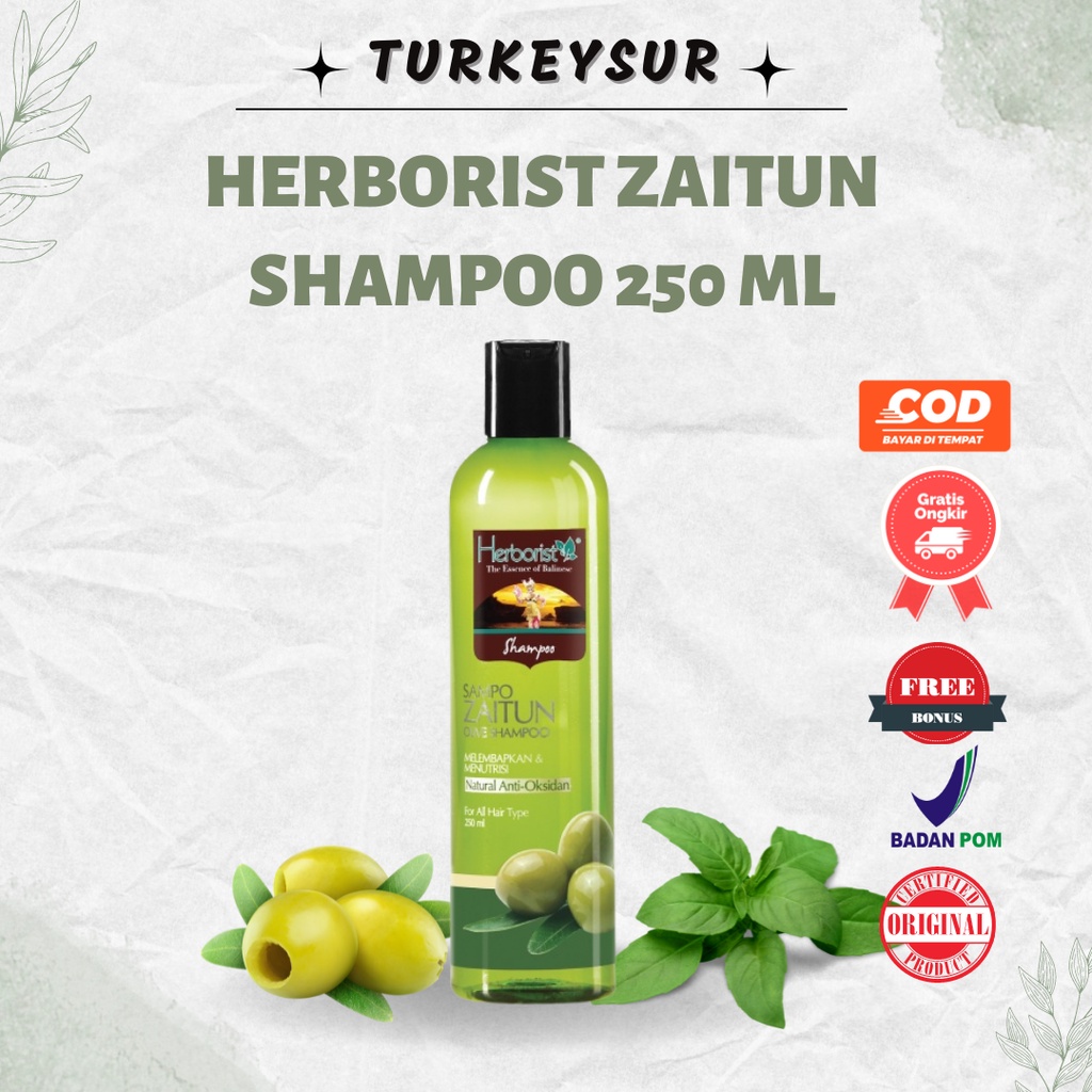 Jual Herborist Shampoo Shampo Sampo Zaitun 250ml Herborist Herboris ...