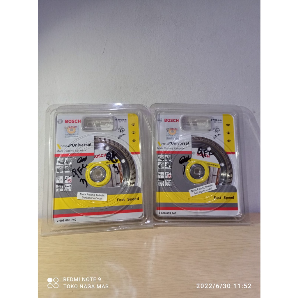 Jual BOSH Turbo 4 inch mata pisau potong granit keramik marmer wett ...