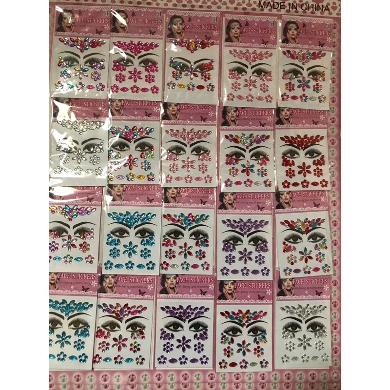 Jual Mainan manik2 face sticker | Shopee Indonesia