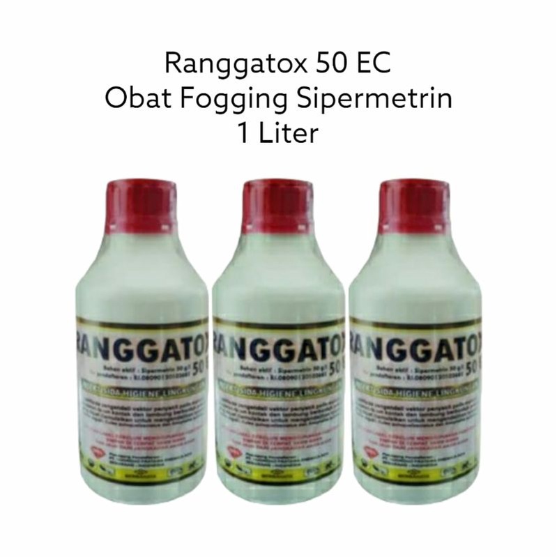 Jual Ranggatox 50 EC Obat Fogging Nyamuk dan Serangga 1 Liter | Shopee ...