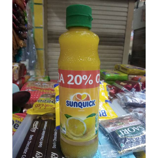 Jual Sunquick Lemon 400 ml | Shopee Indonesia