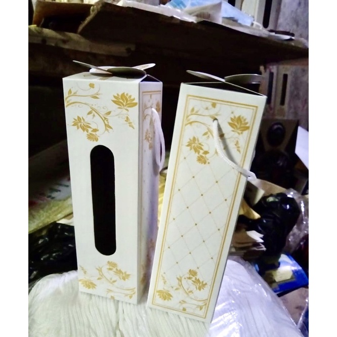 Jual READY STOCK!!! Paper Box Tumblr/Botol Motif FREE TALI (HANYA BOX ...