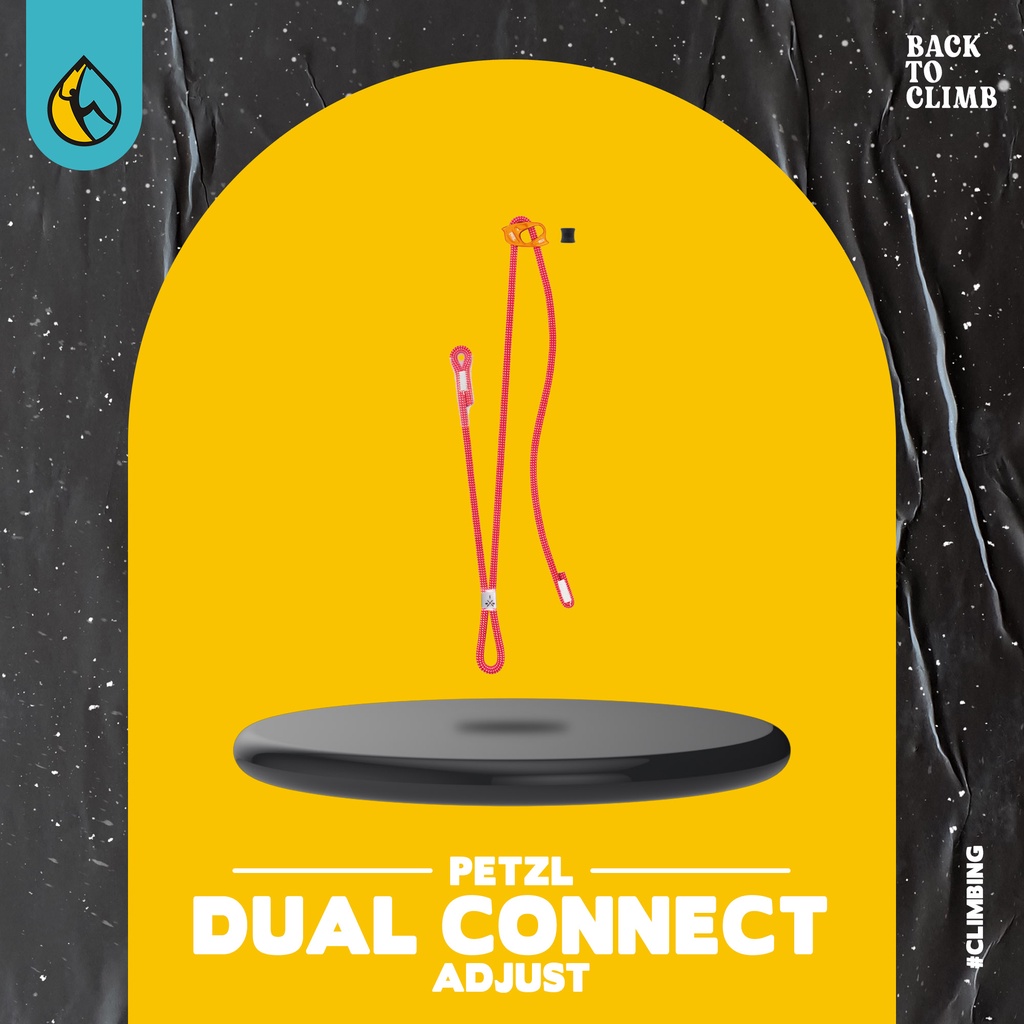 Jual PETZL DUAL CONNECT ADJUST Original – Double Adjustable Lanyard ...