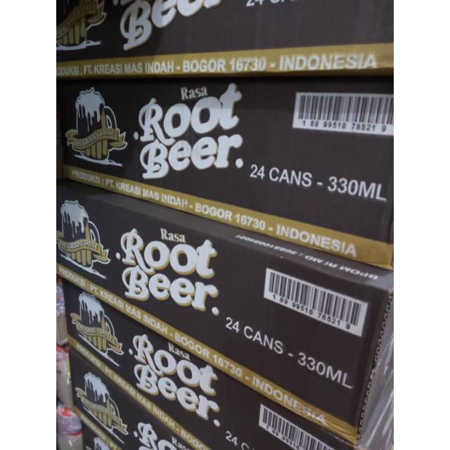 Jual Root Beer kaleng 320ml (1dus=24kaleng) sameday only | Shopee Indonesia