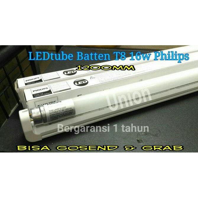 Jual Lampu TL T8 Ecofit Led Philips + udh sama Bohlam putih 16 Watt 120 ...