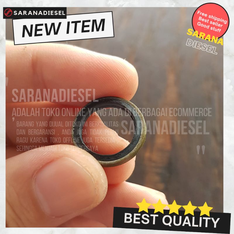 Jual ring solar / ring tembaga / ring kuningan/ ring karet / ring mesin diesel / seal solar ...