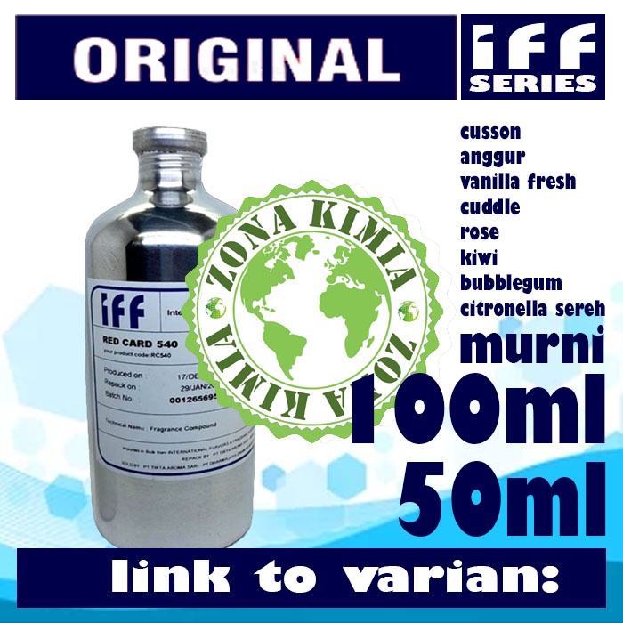 Jual Bibit Parfum Murni 100ml IFF Fragrance Original Aroma Dove Cusson ...