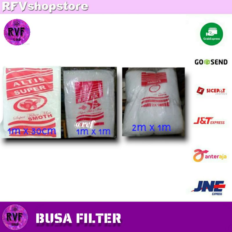 Jual Busa Filter Dakron 30cm x 1m, 1m x 1m, 2m x1m undergravel 30x1 1x1 ...