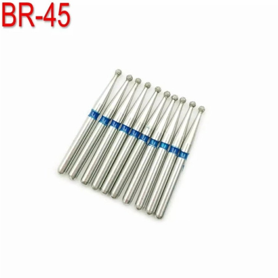 Jual Round Bur Dental BR 45 Diamond Burs Highspeed Satuan | Shopee ...