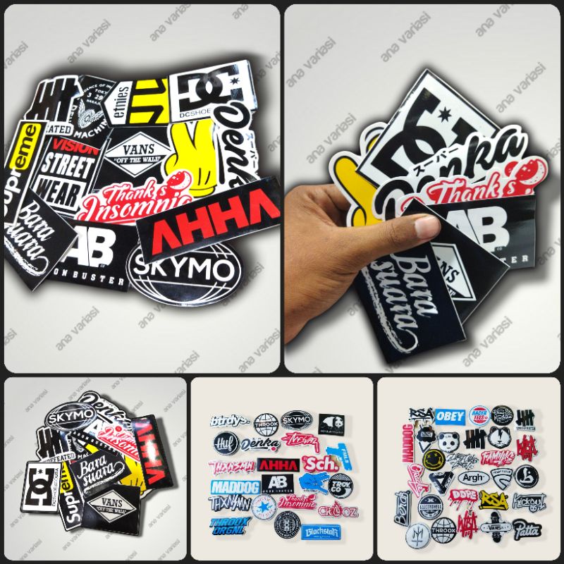 Jual sticker distro isi 10 sticker motor distro stiker distro | Shopee ...